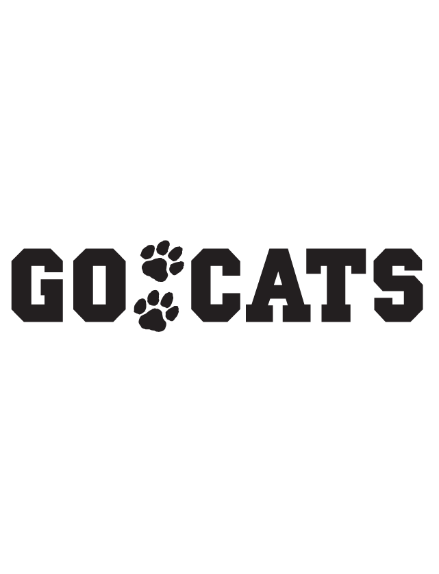 Black Go Cats Spirit Strip Temporary Tattoo – Boosters Incorporated