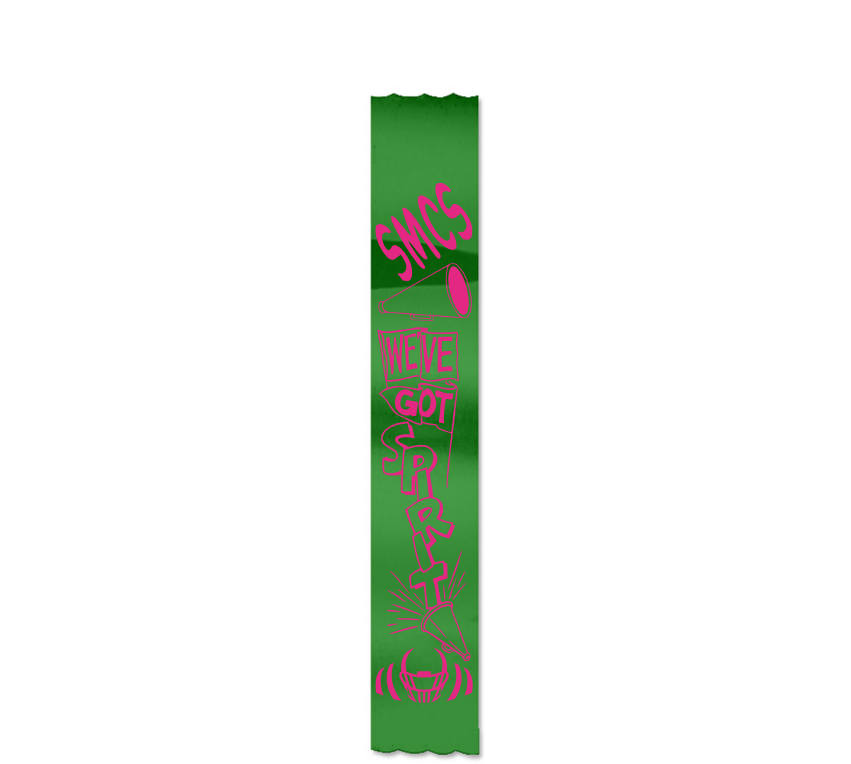 Custom Metallic 3" x 16" Super Ribbon - Boosters Incorporated