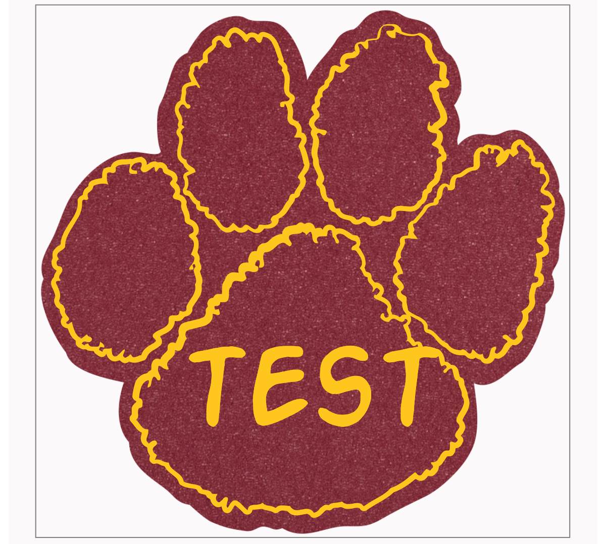 Custom 12" Foam Paw - Boosters Incorporated