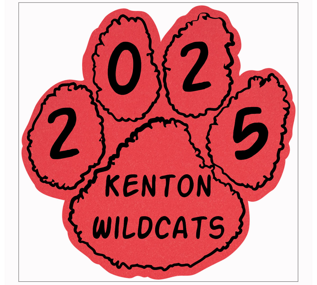 Custom 12" Foam Paw - Boosters Incorporated