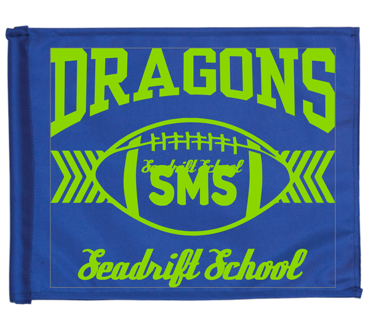 Custom Small Car Flag - Boosters Incorporated