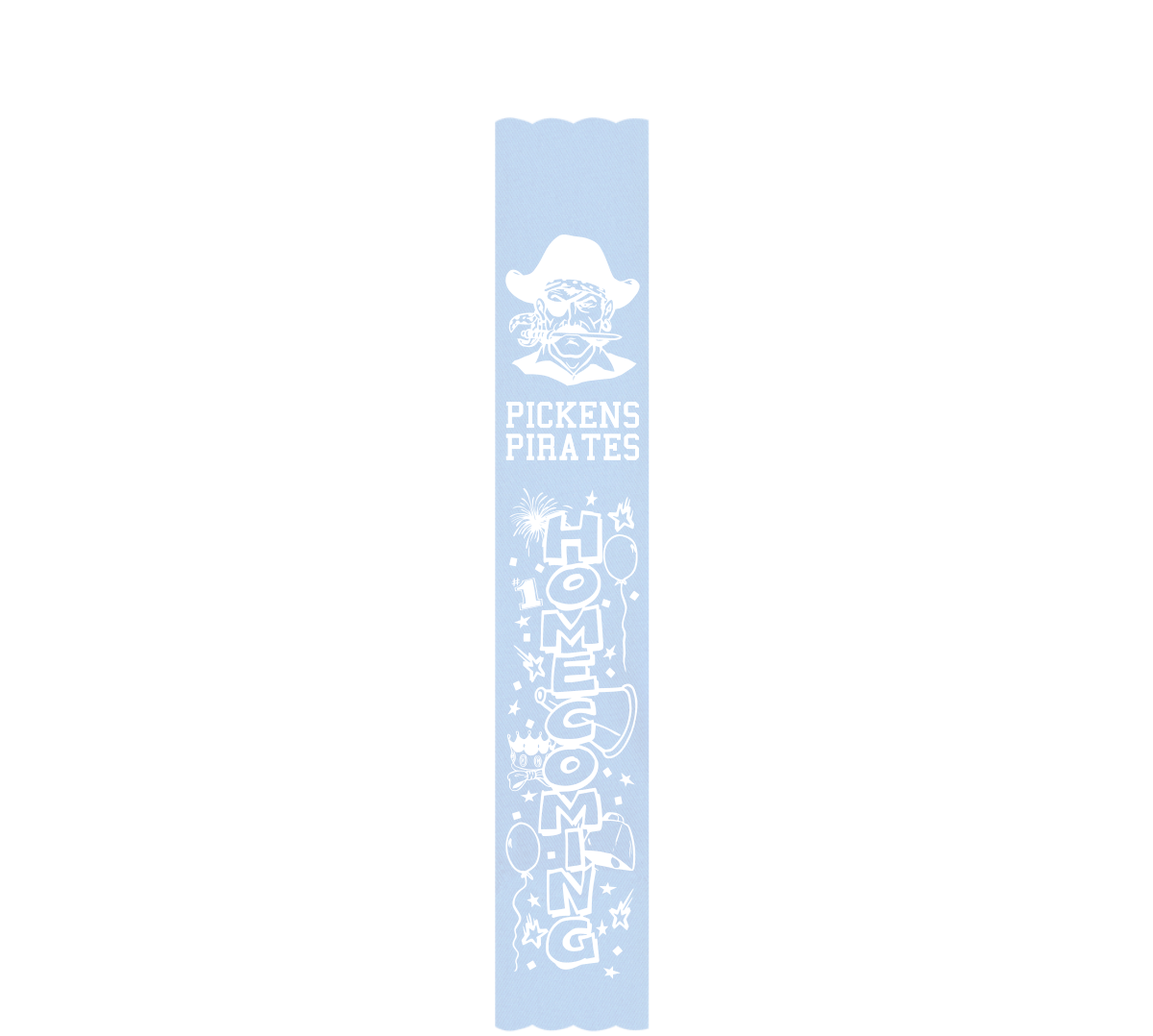 Custom Satin 3" x 16" Super Ribbon - Boosters Incorporated