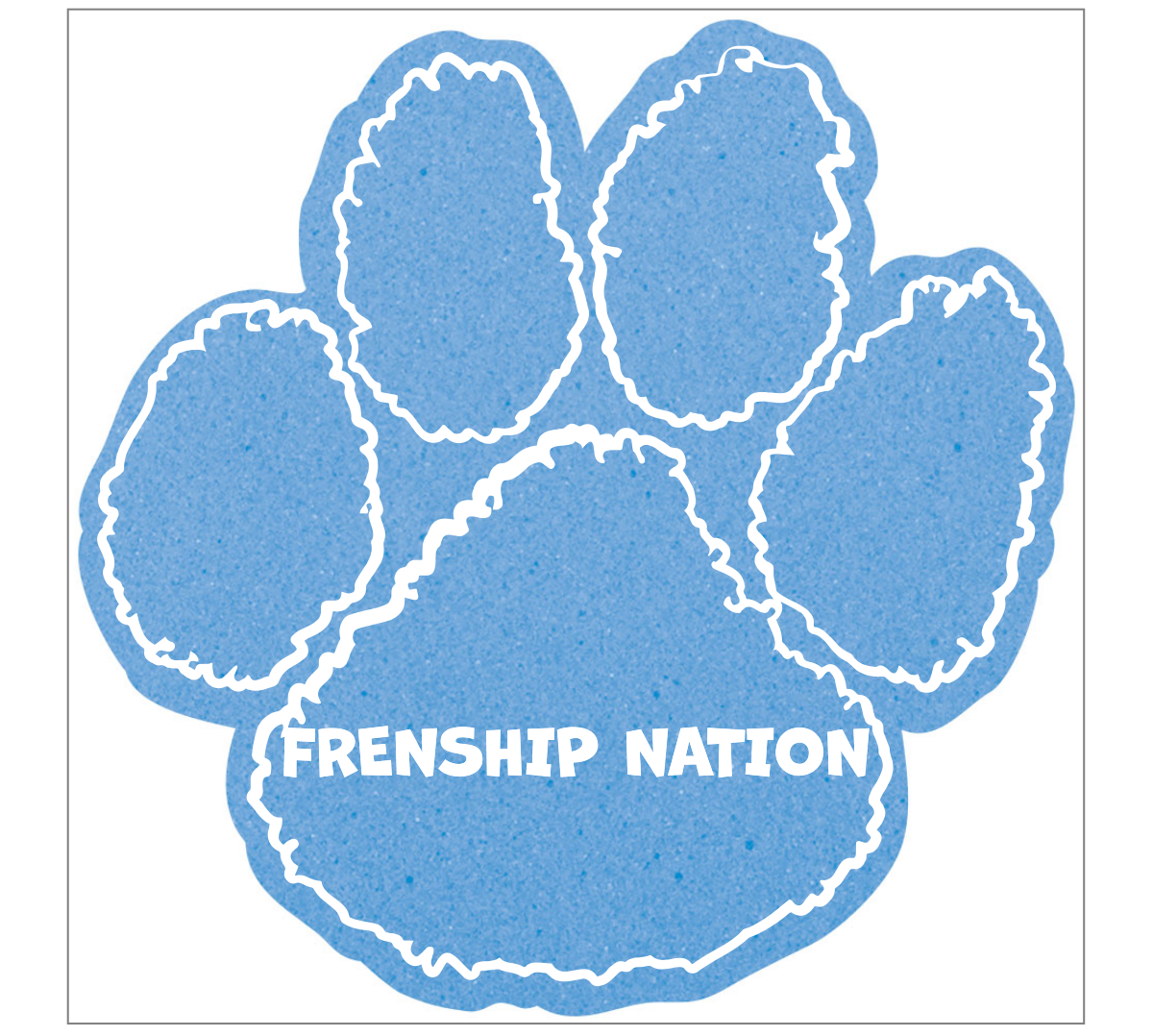 Custom 12" Foam Paw - Boosters Incorporated