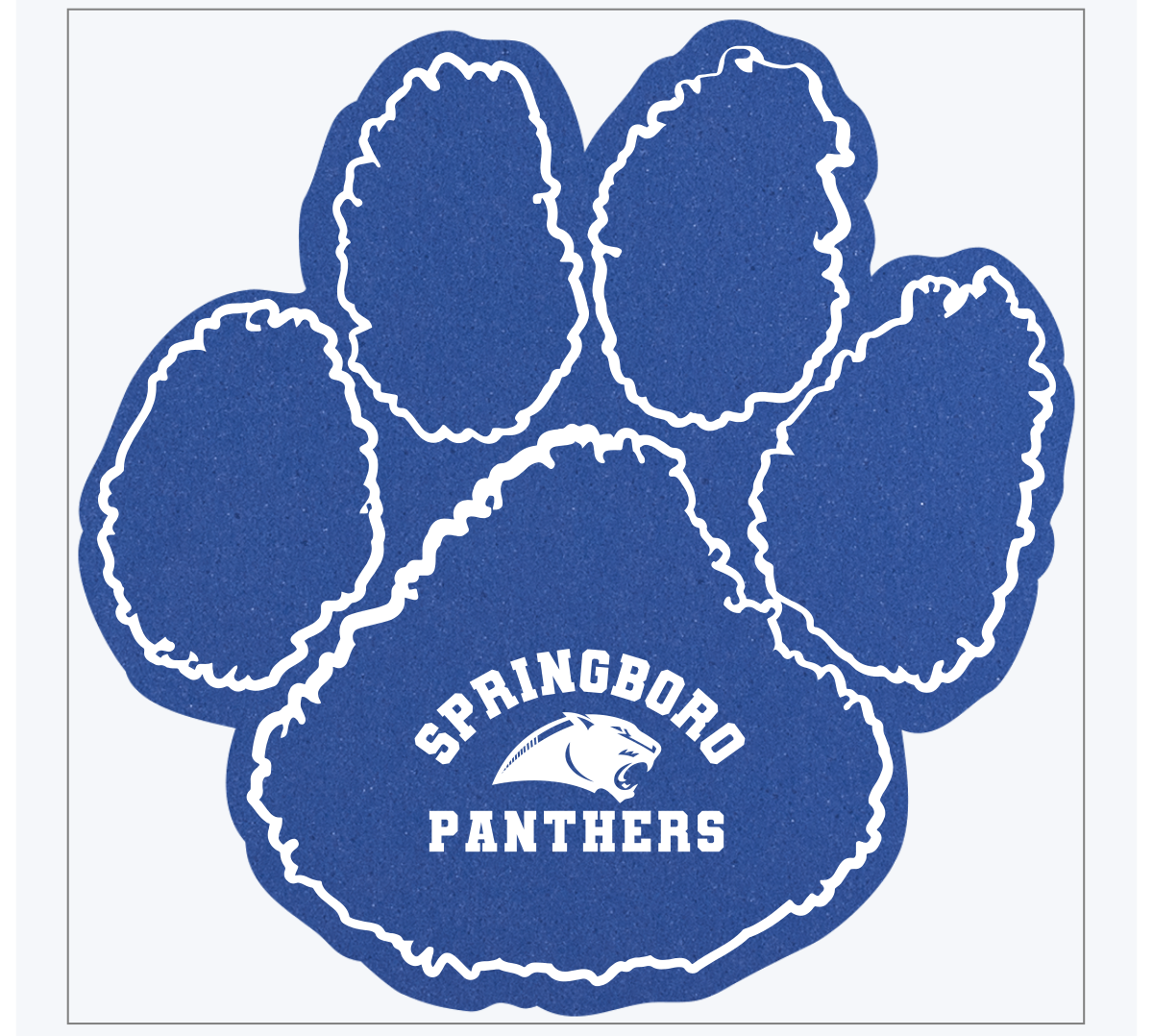 Custom 12" Foam Paw - Boosters Incorporated