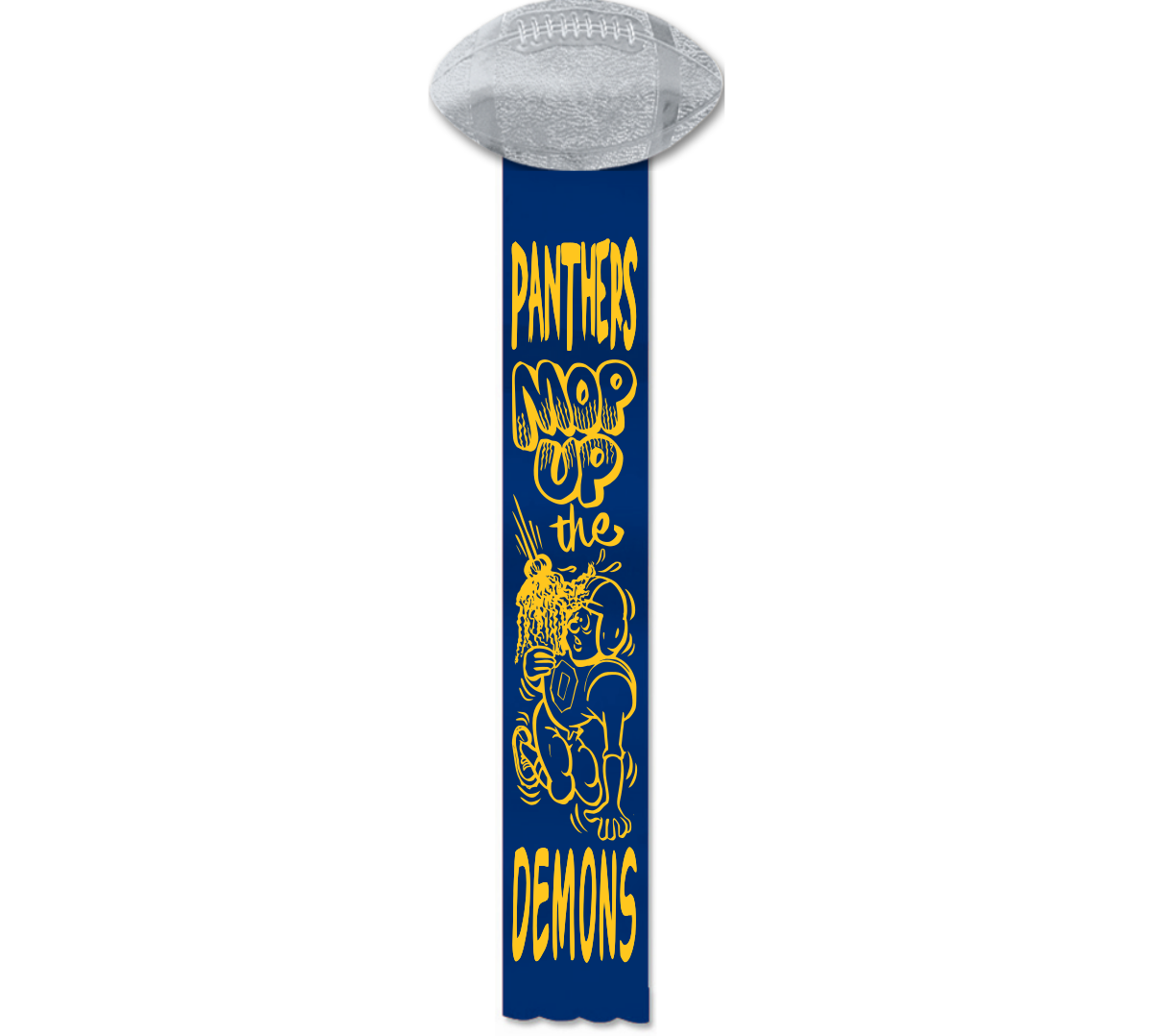 Custom Metallic 3" x 16" Super Ribbon - Boosters Incorporated