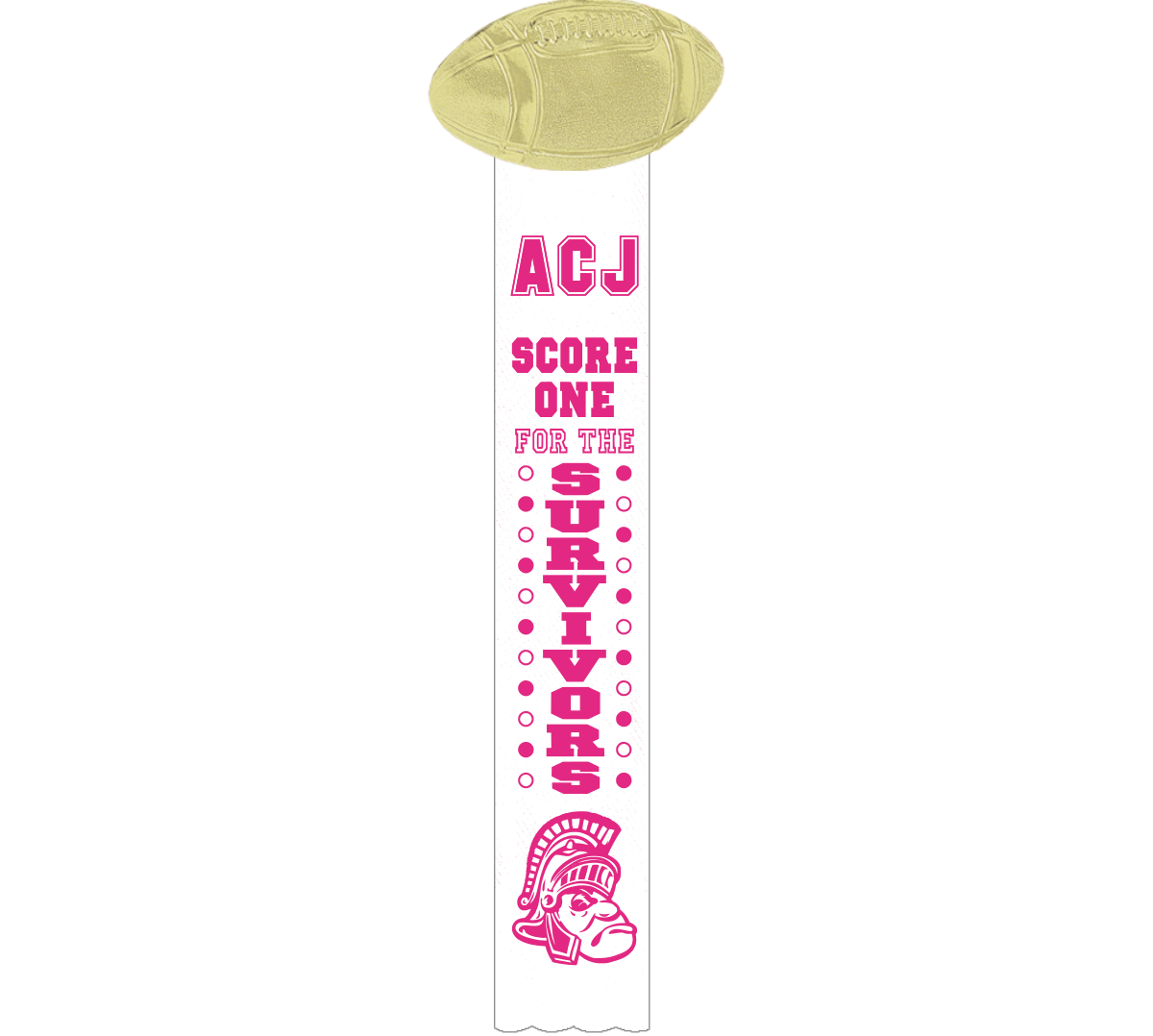 Custom Metallic 3" x 16" Super Ribbon - Boosters Incorporated