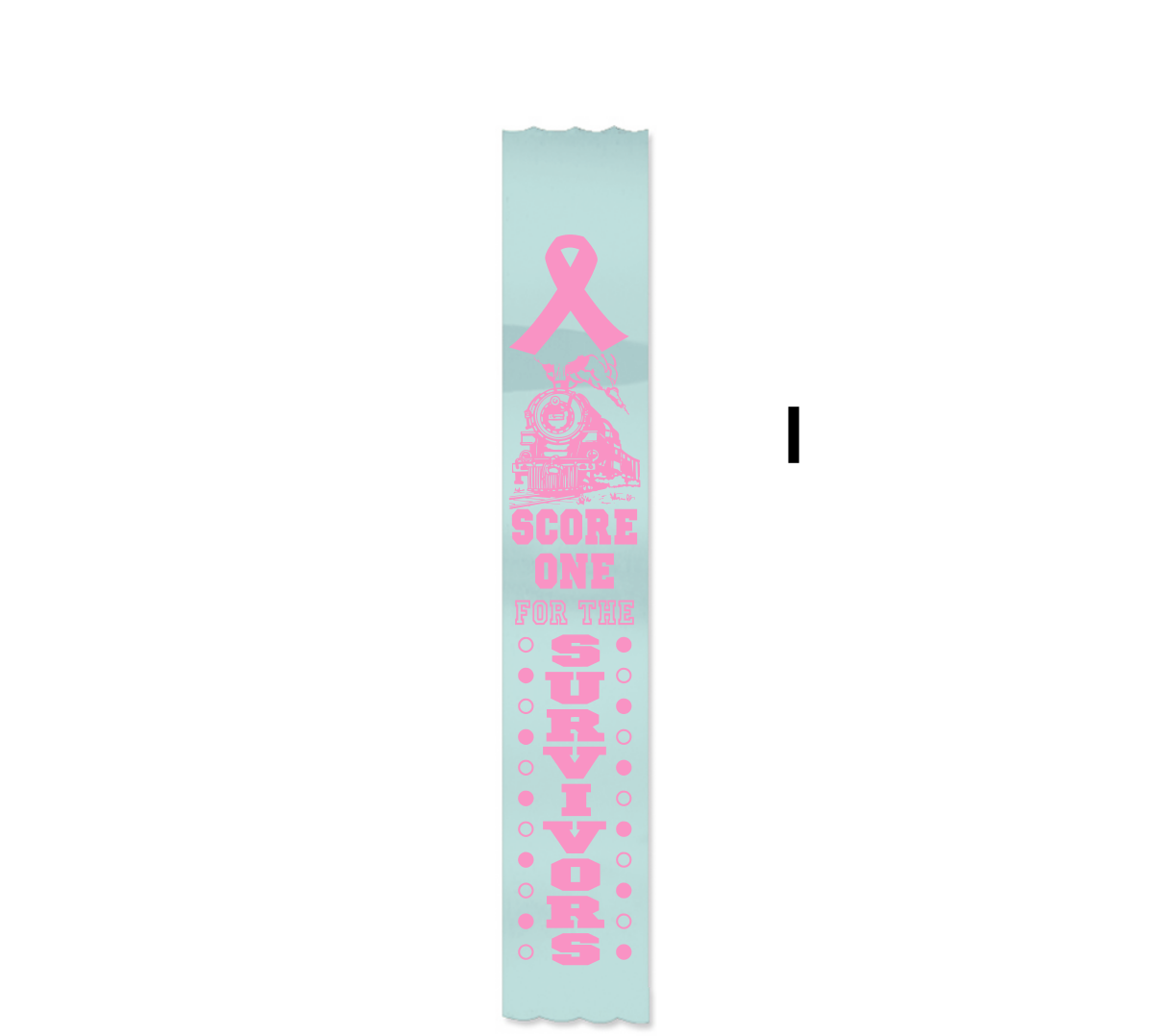 Custom Metallic 3" x 16" Super Ribbon - Boosters Incorporated