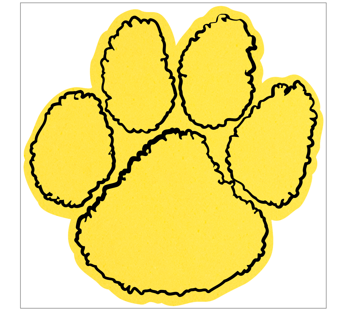 Custom 12" Foam Paw - Boosters Incorporated