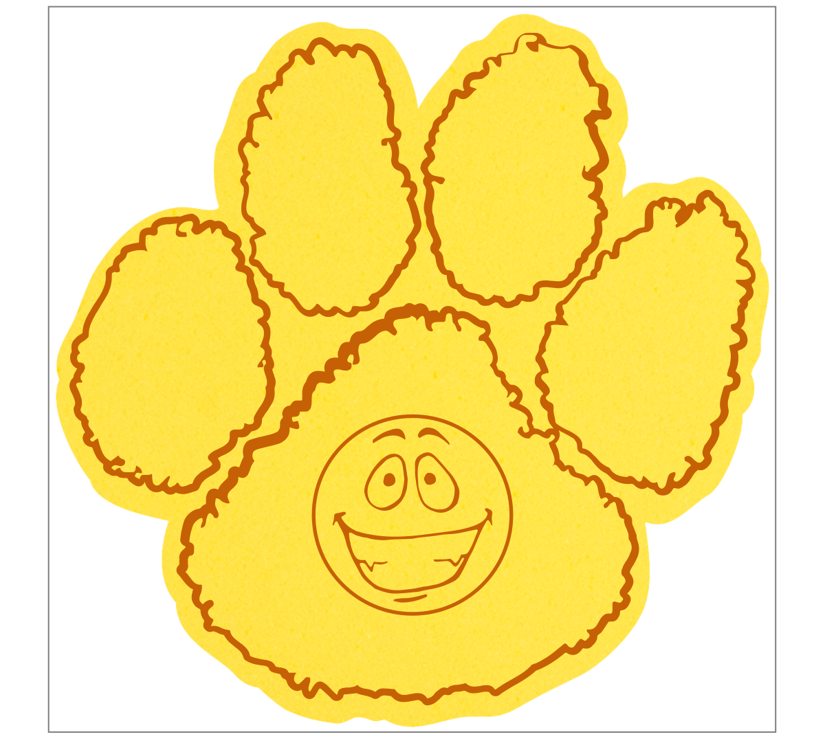 Custom 12" Foam Paw - Boosters Incorporated