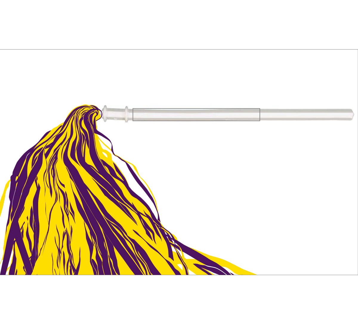 Custom Color Printed Stick Shakers (Designer) - Boosters Incorporated