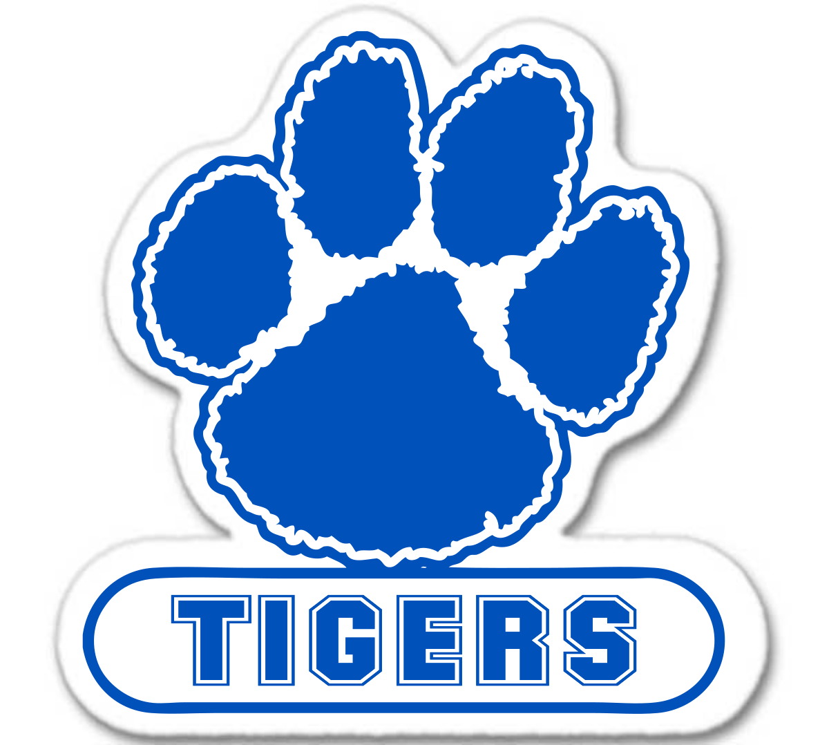 Custom Paw Button - Boosters Incorporated