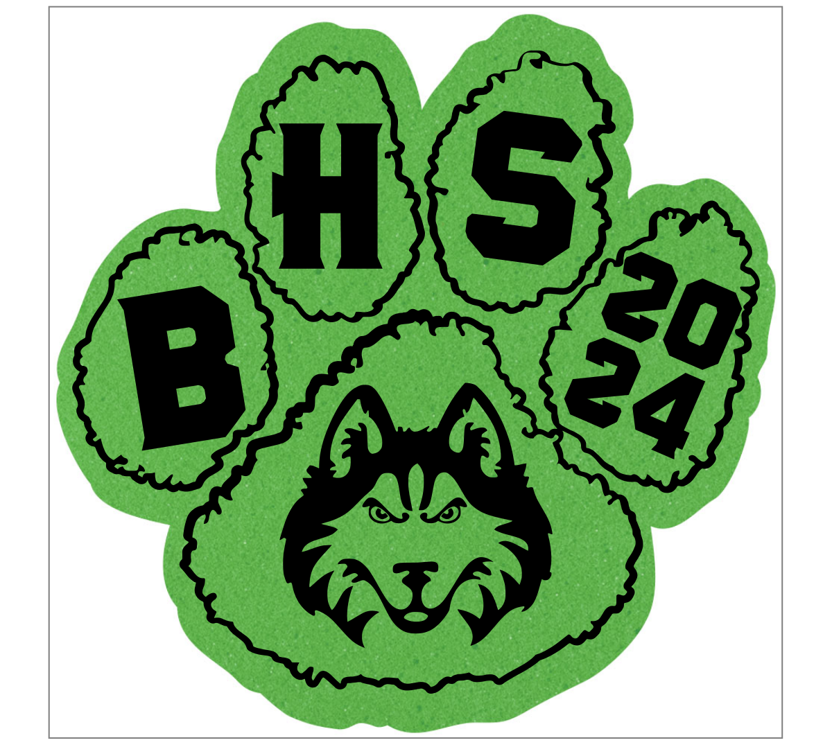 Custom 12" Foam Paw - Boosters Incorporated